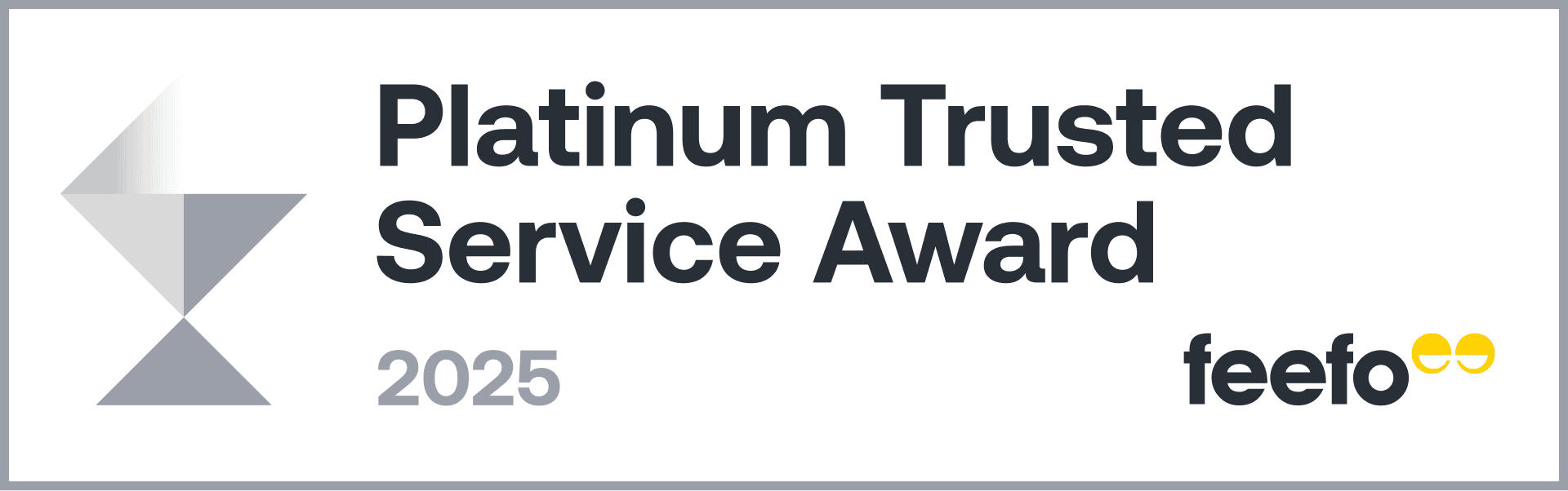 Five Years of Platinum Service Recognition by Feefo : Wilson Browne